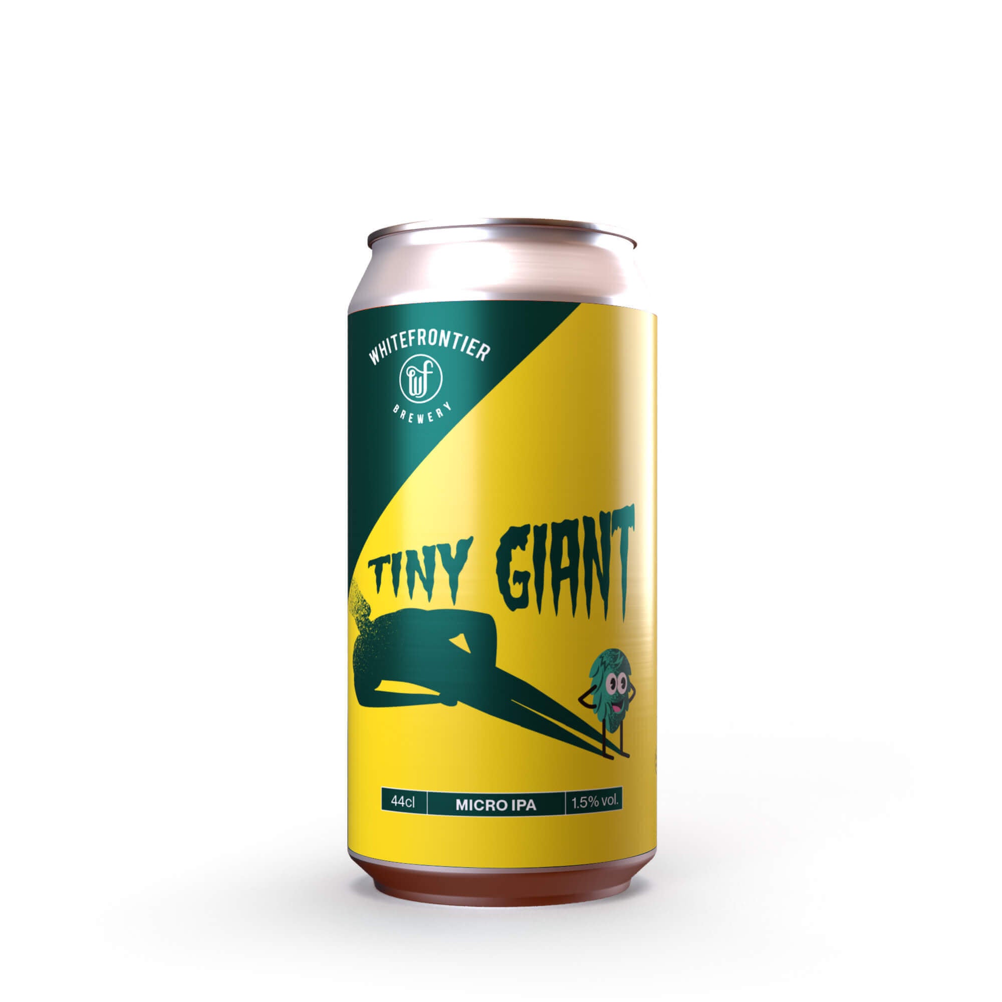 Tiny Giant - A micro IPA at only 1.5% alcohol - WhiteFrontier Brewery
